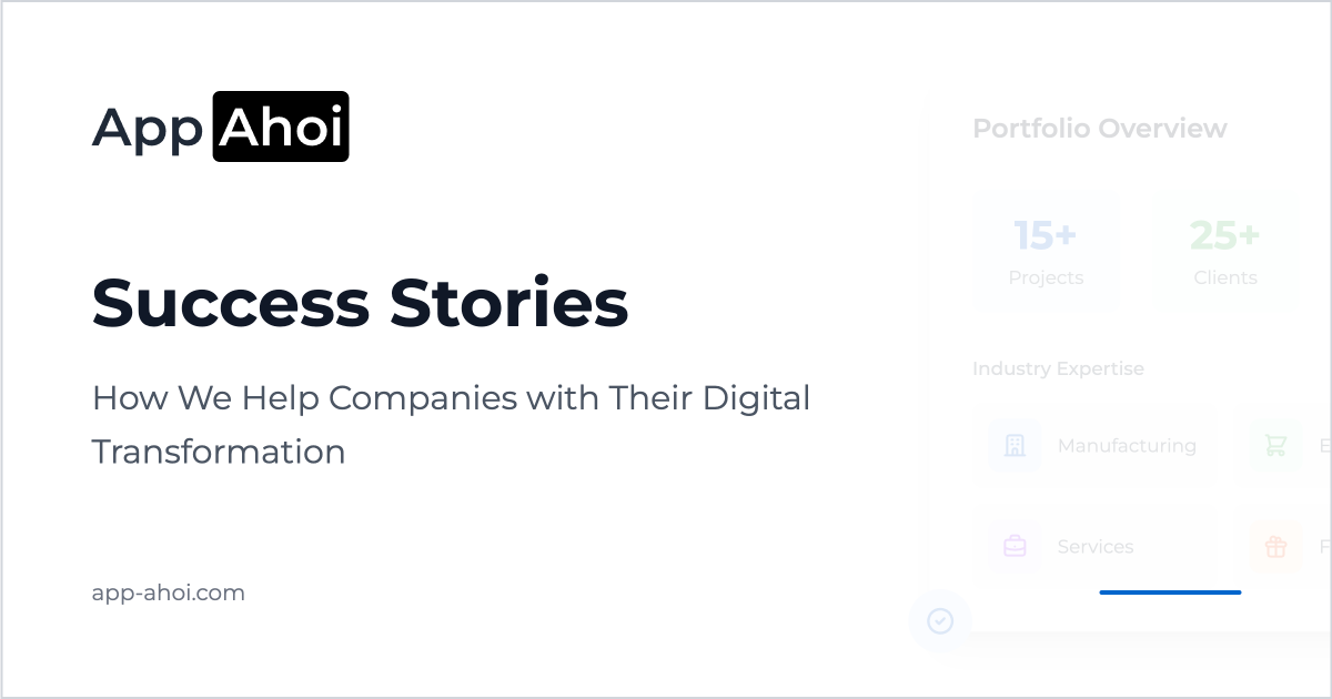 Success Stories & References | App Ahoi